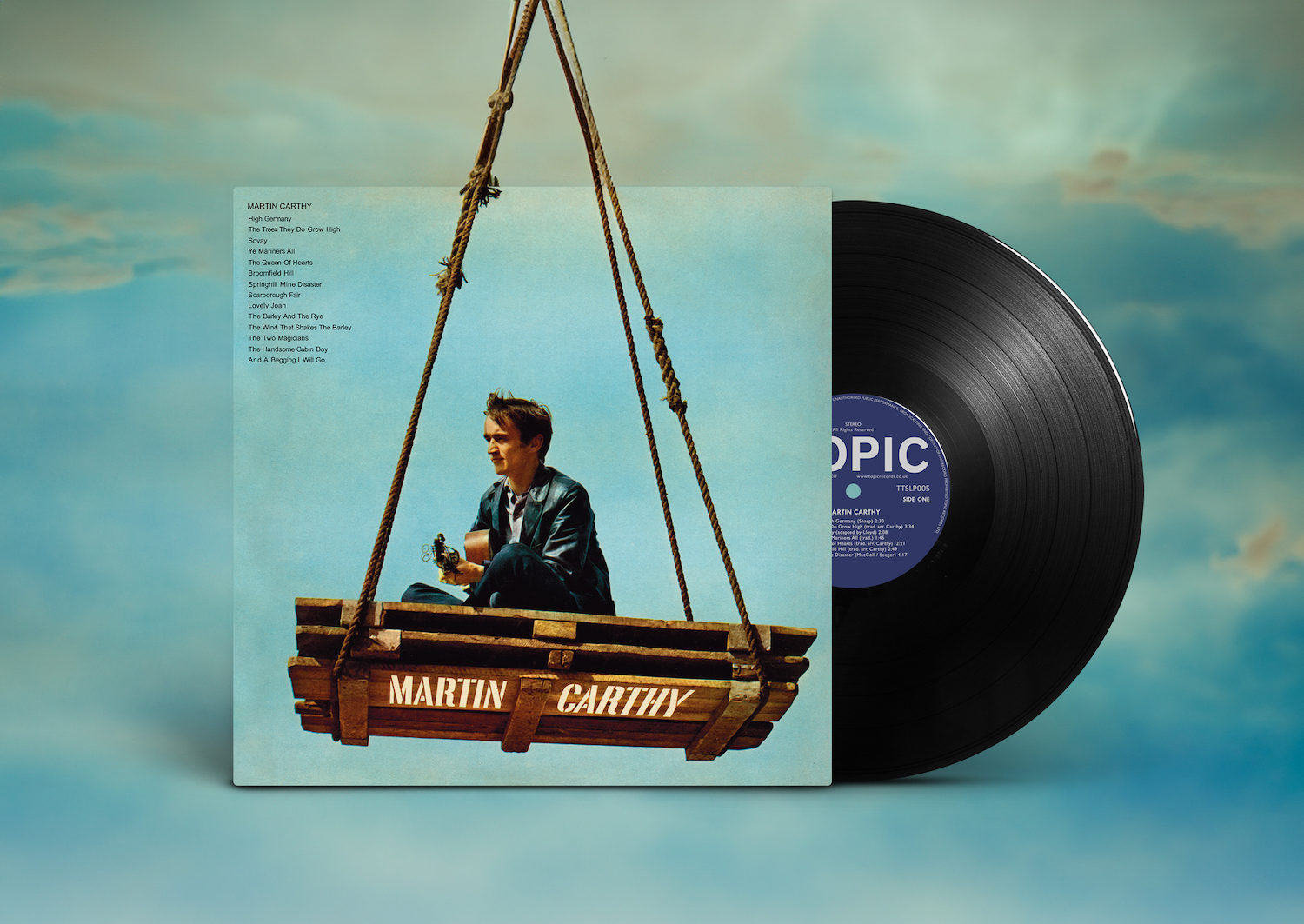 Martin Carthy's debut album gets a re-release on Topic Records - Tradfolk